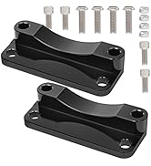 Amazon.com: MokitDora Front Fender Spacer Bracket Relocator Kit 20mm ...