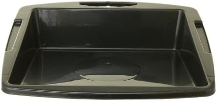 Large Black Plastic Potting Tray with Shelf Garden Greenhouse Plant Pot ...