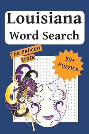 Louisiana Word Search Puzzle Book: Hilden, JJ: 9798294593278: Amazon ...