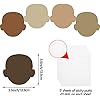 Amazon.com: 100 Pcs Multicultural Face Creative Cut Outs 5.5 Inch Skin ...