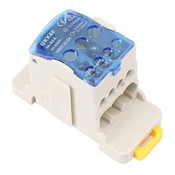 DIN Rail Power Junction Box Electrical Terminal Block Connector ...