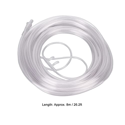Nasal Oxygen Cannula 8m / 26.2ft, High Flow Soft Nasal Oxygen Cannula ...