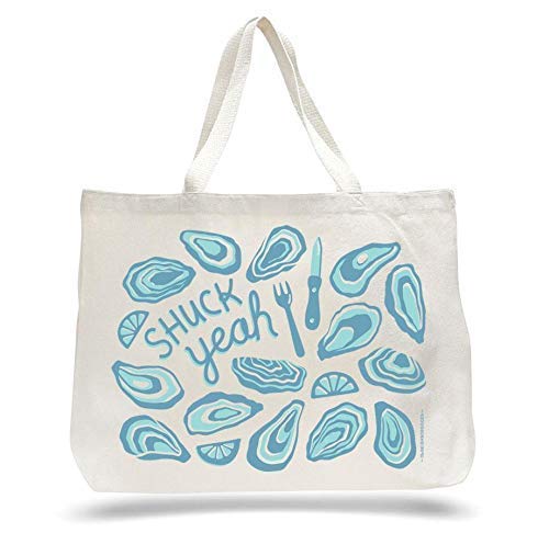 Amazon.com: Shuck Yeah Oyster Tote Bag : Handmade Products