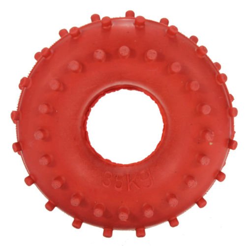 Buy New 35KG Rubber Ring Grip Hand Gripper Device Strength Red Online ...