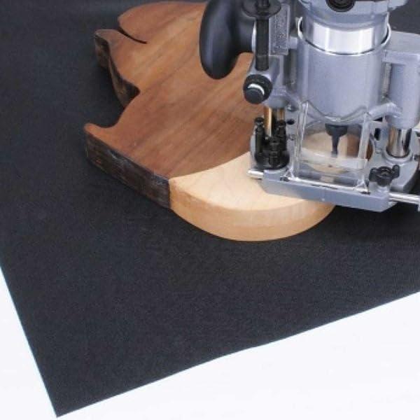 Premium Non-Slip Natural Rubber Sanding and Router Mat - 24" x 36 ...
