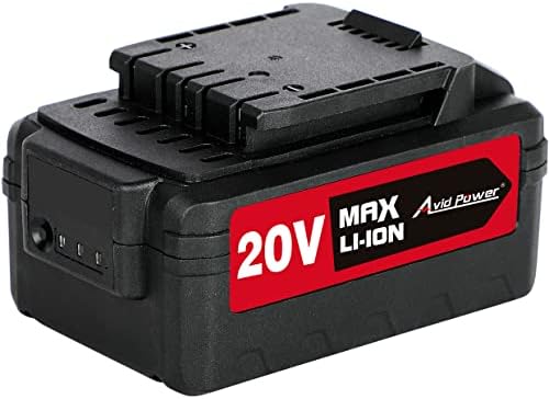 Amazon.com: AVID POWER 4.0AH Battery - Only Compatible 1/2 Drive Impact ...