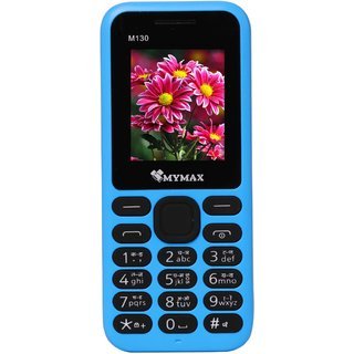 Mymax M130 (Dual Sim, 1.77 Inch Display, Wireless FM, 1000 Mah Battery ...