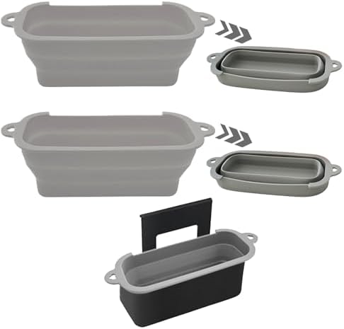 Amazon.com : 2 Pack Blackstone Silicone Grease Cup Liners, Compatible ...