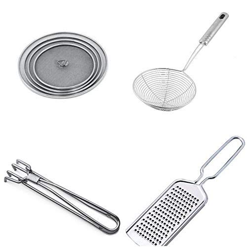 Buy HATIMI'S Branded Combo of 4 Stainless Steel Essential Kitchen Tools ...
