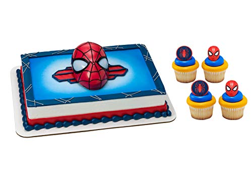 Spider Man Ultimate Light Up Eyes Cake Topper With 24 | Desertcart UAE