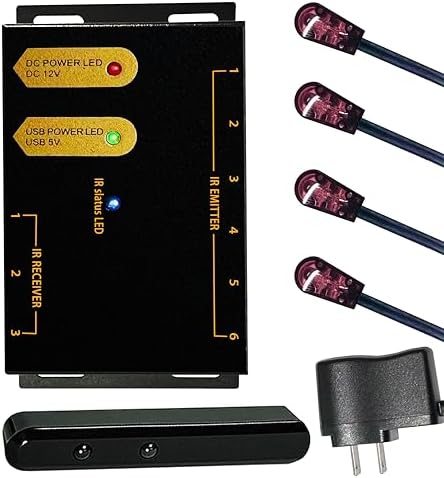 Amazon.com: Xtreme IR Remote Control Repeater Extender, up to 300 feet ...