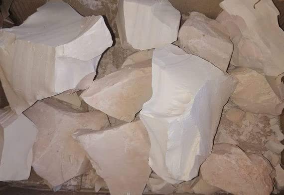 VRINDAVANBAZAAR.COM Yellow Indian Chalk Lumps- 1 kg : Amazon.in ...