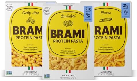 Amazon.com : Brami Italian Protein Pasta, Variety | Low Carb | High ...