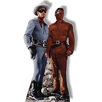 The Lone Ranger and Tonto Life Size Cardboard Cutout : Amazon.co.uk ...