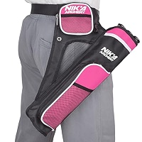 3 Tube Arrow Holder CarolUSA 3-Tube Hip Arrow Quiver - Pink Nylon With ...