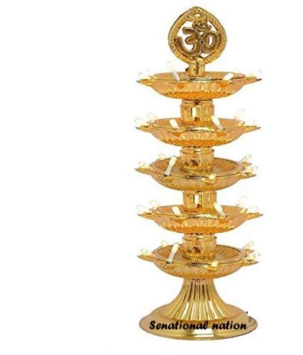 Sensational Nation Electric Diya Deepak Light Pooja Diya LED Light ...