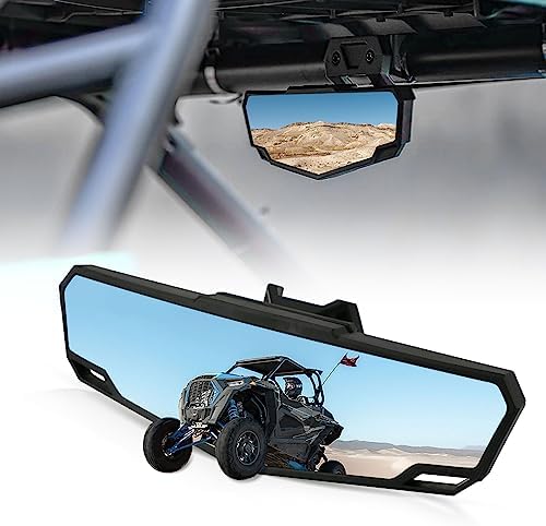 Amazon.com: PACEWALKER UTV Center Rear View Mirror for Polaris RZR PRO ...