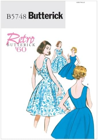 Butterick Patterns b5779 Patron Robe pour Femme Tailles 18–20, Lot de 1 ...