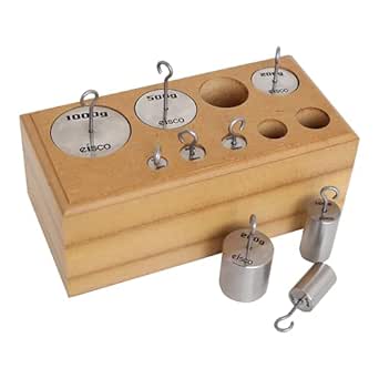Eisco Labs Hooked Weights Set - Stainless Steel, Capacity 1000gm ...