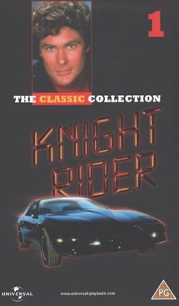 Knight Rider: 1 (Box Set) [VHS] : David Hasselhoff, Edward Mulhare ...