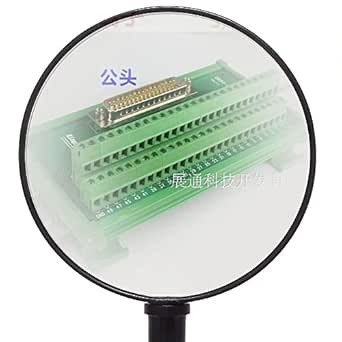 Amazon.com: DB50 DR50 Male 50 pin Port Terminal Block Adapter Converter PCB Board Breakout 2 Row ...