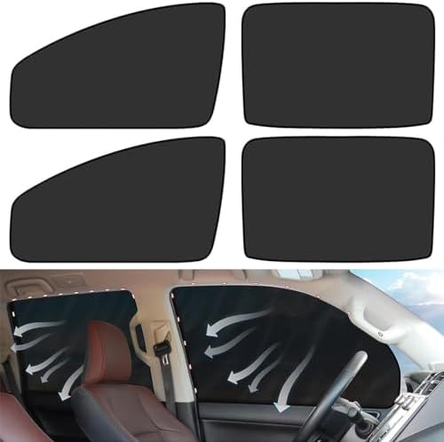 LinJie Car Side Window Sun Shade,Window Sunshades Privacy Curtains ...