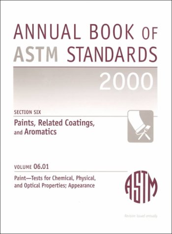 Buy Annual Book of ASTM Standards: Paint - Tests for Chemical, Physical ...