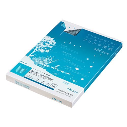 Kokuyo KPSJ-R0901 Yoshi Printer Paper, ReEDEN A4, 250 Sheets, Japan ...
