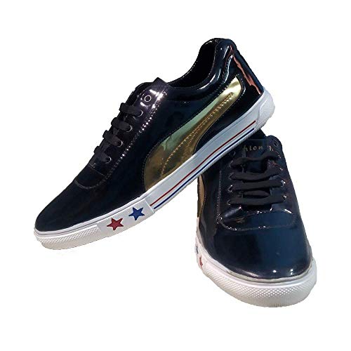 Buy Black Snicker Shoe for Mans at Amazon.in