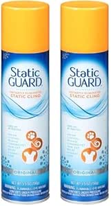 Amazon.com: Static Guard Fabric Spray, 5.5 Ounce Can (Pack of 2) : Health & Household