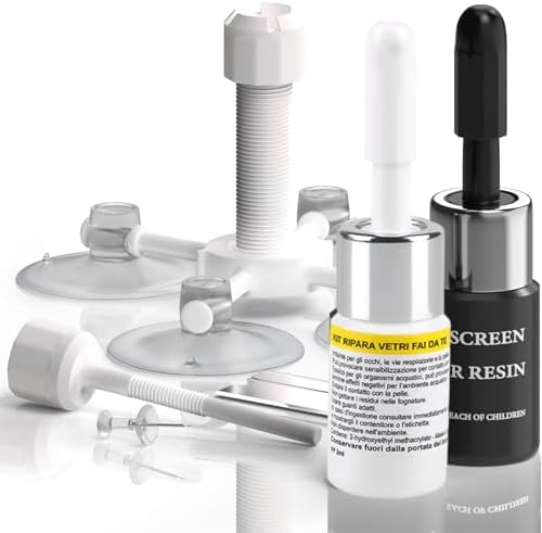 DISTANCEE Windscreen Repair Kit, Car Windscreen Crack Repair Kit with ...