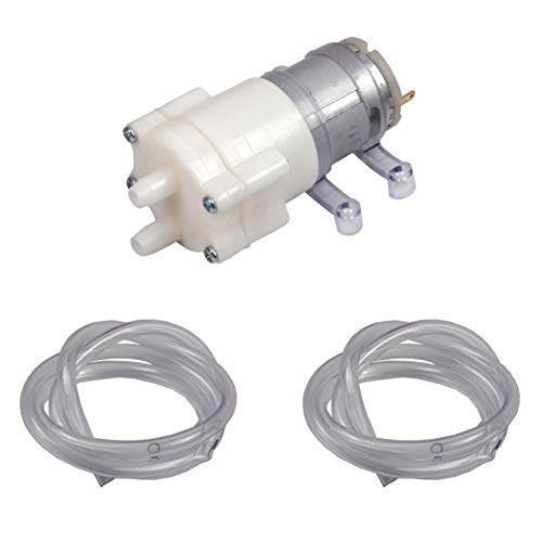 RASHRI R365 DC water Pump 12 V for Arduino ESP8266 Raspberry Pi with 2 ...