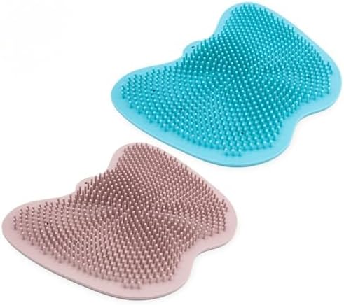 Amazon.com: Shower Foot Scrubber Mat & Back Washer, Set of 2 - Each ...