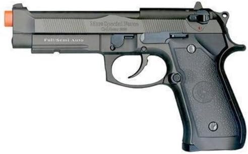 Amazon.com : TSD Tactical Full Metal/Full Auto M9 Gas Blowback Airsoft ...