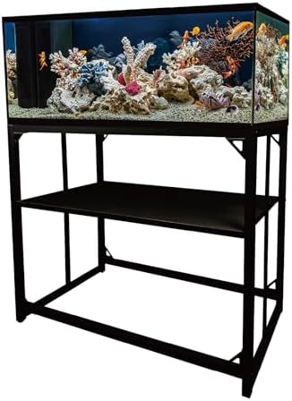 Amazon.com: Fish Tank Stand, 40 Gallon Heavy Duty Metal Aquarium Stands ...