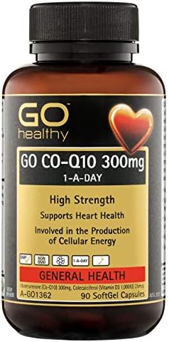 Amazon.com: GO Healthy CoQ10 Ubiquinol 100mg 60 Capsules : Health ...