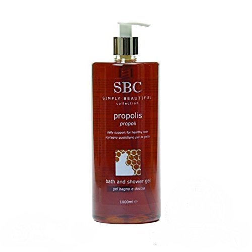 Buy SBC Propolis Bath & Shower Gel 1000ml, with pump dispenser Online ...