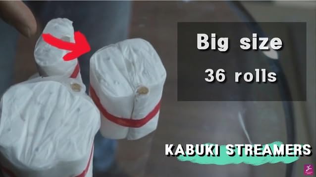 12 piezas – JL Magic Kabuki Streamer tamaño grande (caramelo) – Yaxa ...