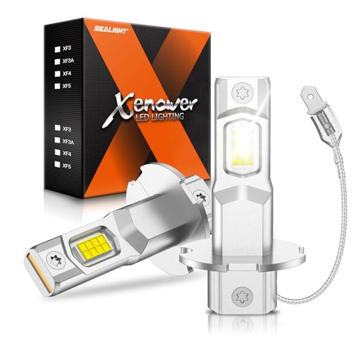 Best H3 LED Headlight Bulbs: Brighter, Whiter Light for Your Ride