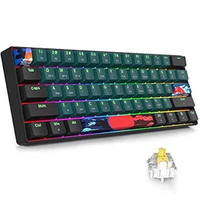 Surmen 60% Wireless Gaming Keyboard - RGB Backlit, Australia | Ubuy