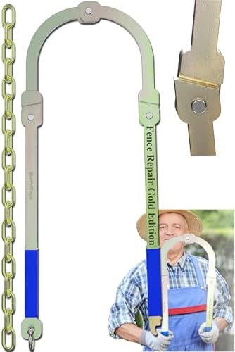 Amazon.com: SturdyShape Fence Fixer Tool V2 Upgraded Golden Edition ...