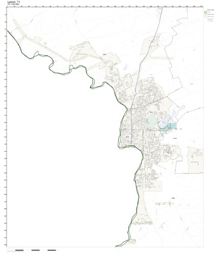 ZIP Code Wall Map of Laredo, TX ZIP Code Map Not Laminated: Amazon.com ...