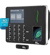 NGTeco TC1 Clock for Employees with Cloud-Based Software, Face ...