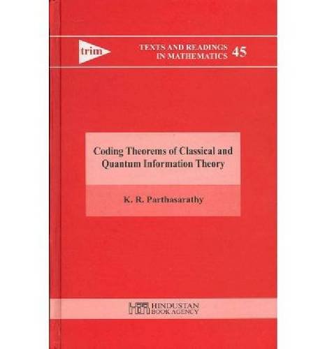 Coding Theorems Of Classical And Quantum Information Theory 4717