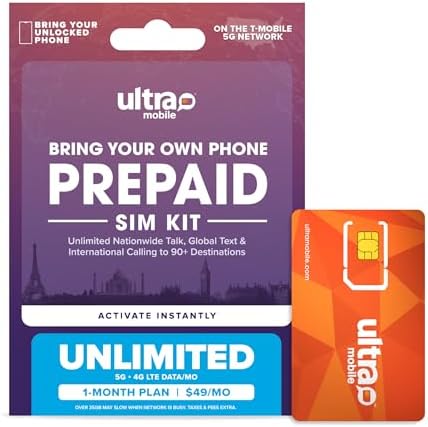Amazon.com: Lyca Mobile USA Prepaid 5G/4G SIM Card | $59 Plan ...