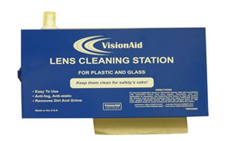 VisionAid 1WK600DU Permanent Lens Cleaning Stations, Metal Dispenser ...