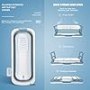 duwiikab Portable Bathtub for Adult, 56'in Foldable Collapsible Tub ...