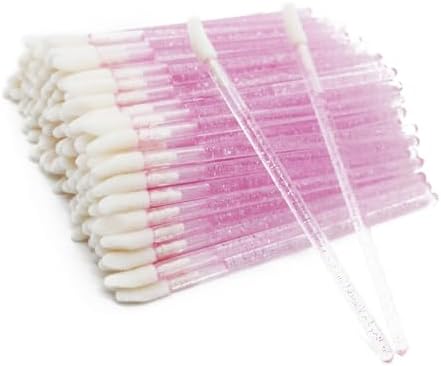Amazon.com: 300 Pcs Disposable Lip Brush Glitter Crystal Rod Lip Gloss ...
