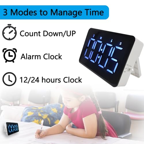 Snapklik.com : FCXJTU Digital Kitchen Timer - Large LED Magnetic ...