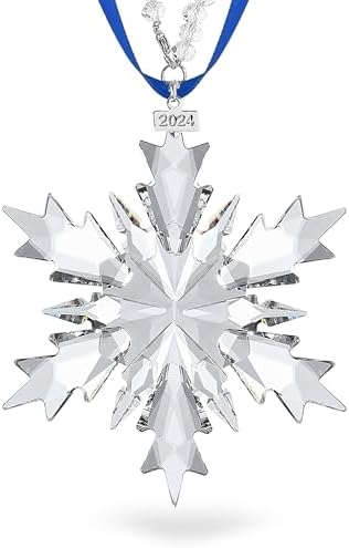 Amazon.com: Swarovski Annual Edition 2024 Snowflake Ornament, Clear ...